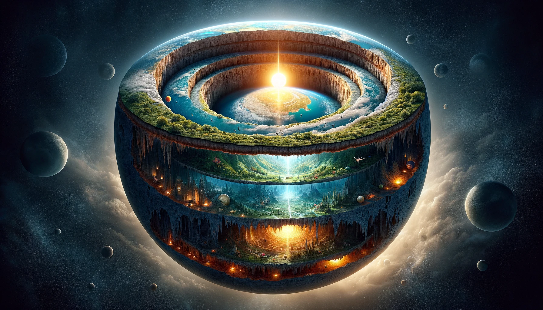 Die faszinierende Welt der Hohlerde Theorien